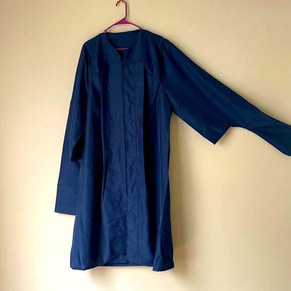 Other | New Graduation Gown Navy Blue Color | Poshmark